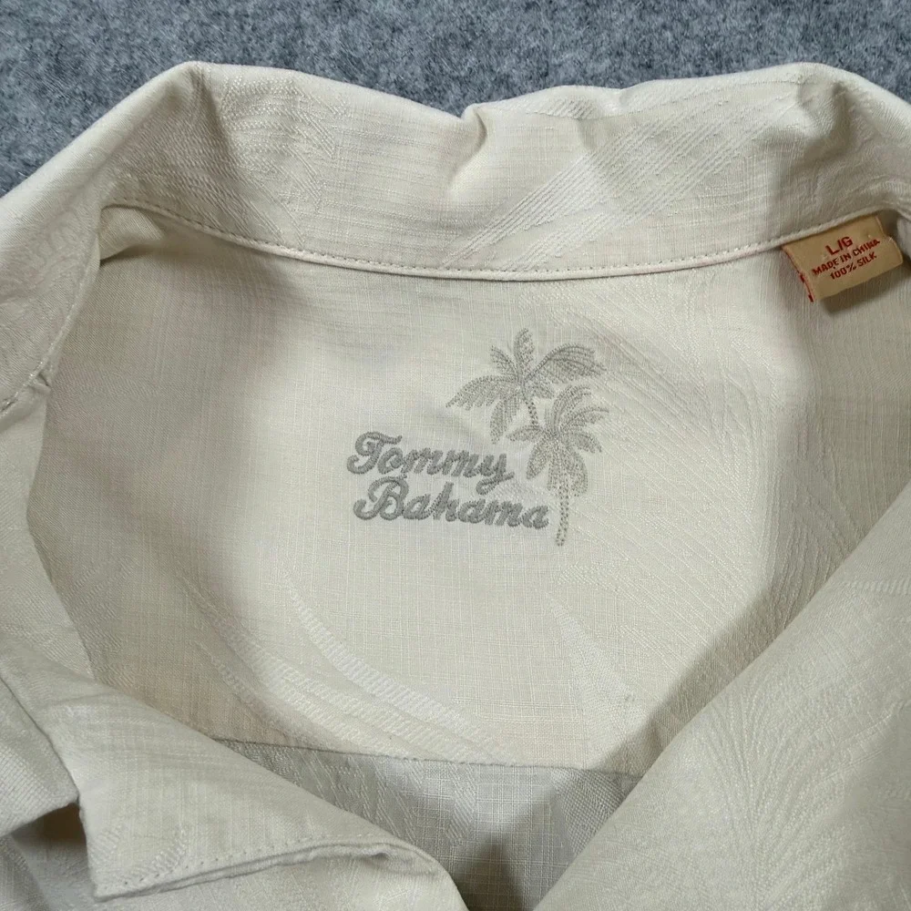 Tommy Bahama | Shirts | Tommy Bahama Mens L Silk Camp Shirt 91t32935 ...
